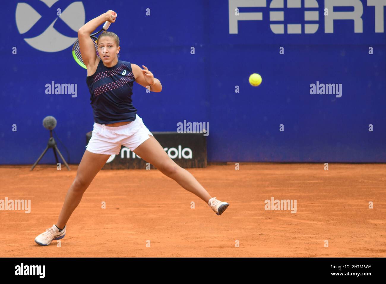 Diane Parry (France). Argentina Open WTA 2021. Quarter Final Stock Photo - Alamy