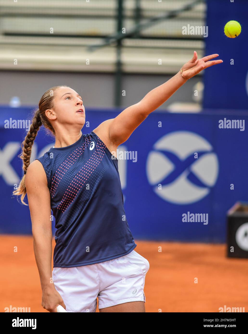 Diane Parry (France). Argentina Open WTA 2021. Quarter Final Stock Photo - Alamy