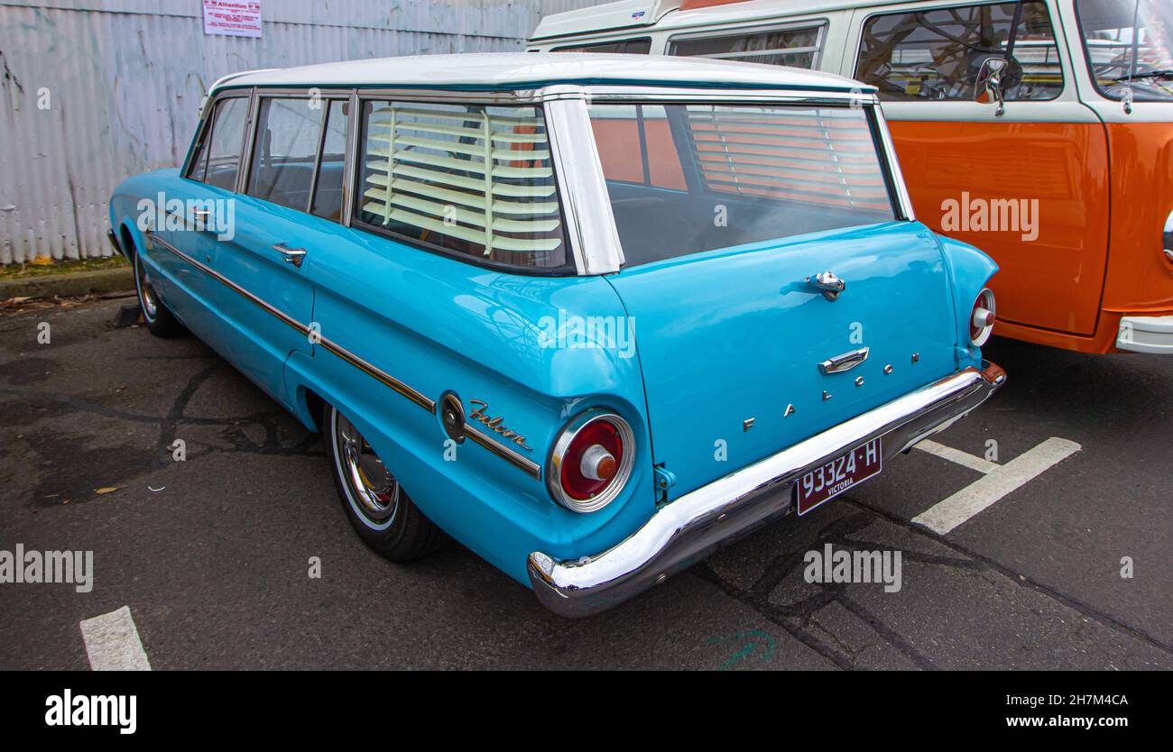 Australian Ford Falcon classic. St Kilda, Victoria, Australia ...