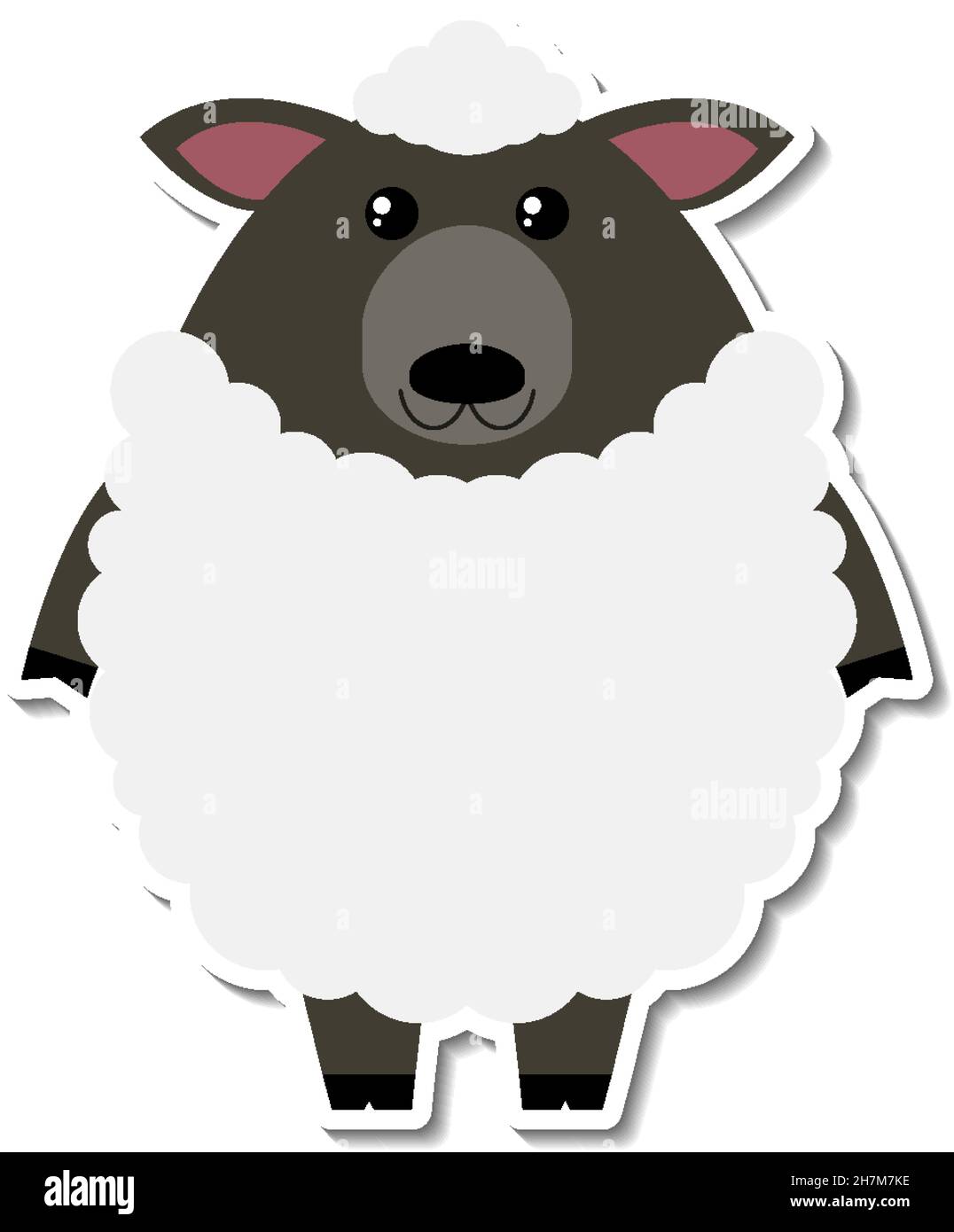 Fat lambs Stock Vector Images - Alamy