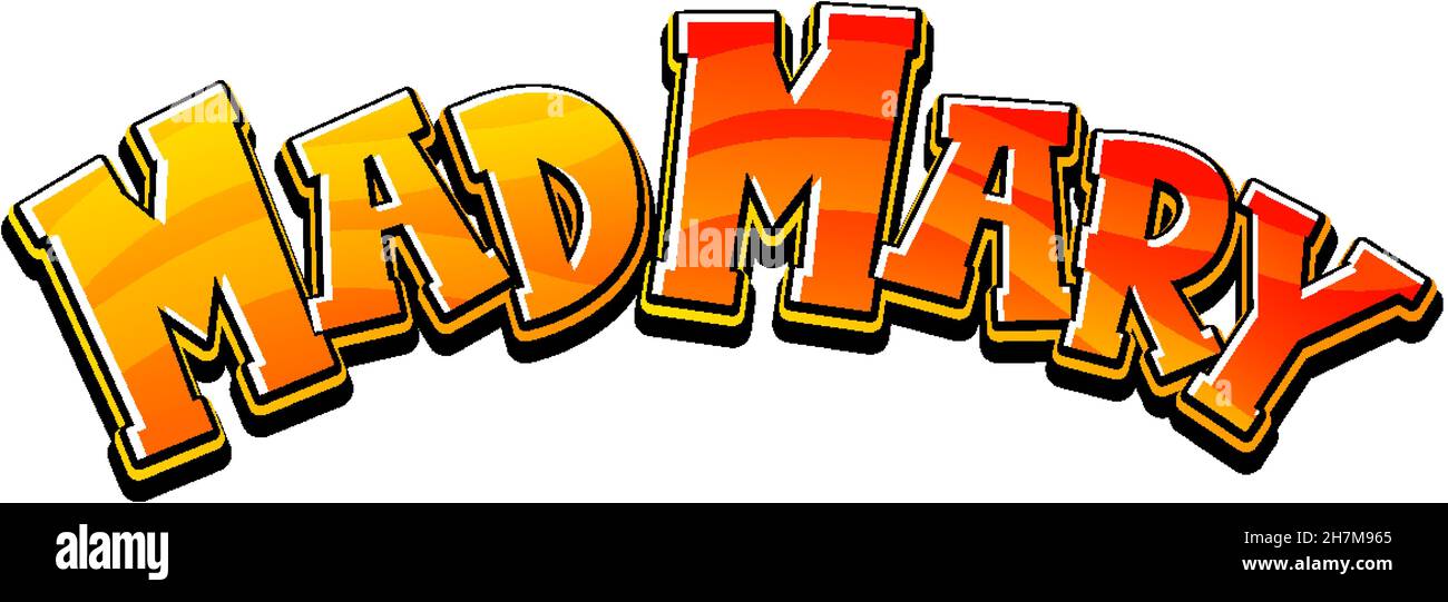 Mary word Stock Vector Images - Alamy