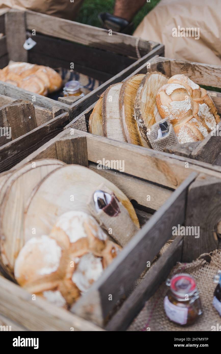 Bread crates hi-res stock photography and images - Alamy