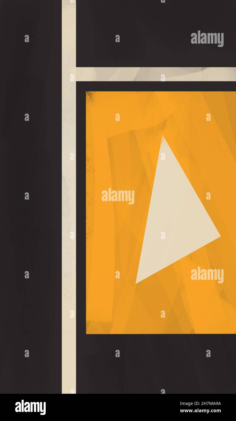 Elegant Poster art with Bauhaus inspired art, neoplasticism and ...