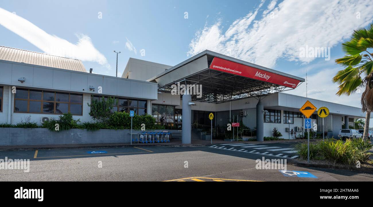 Mackay railway station is located on the North Coast line in Queensland ...