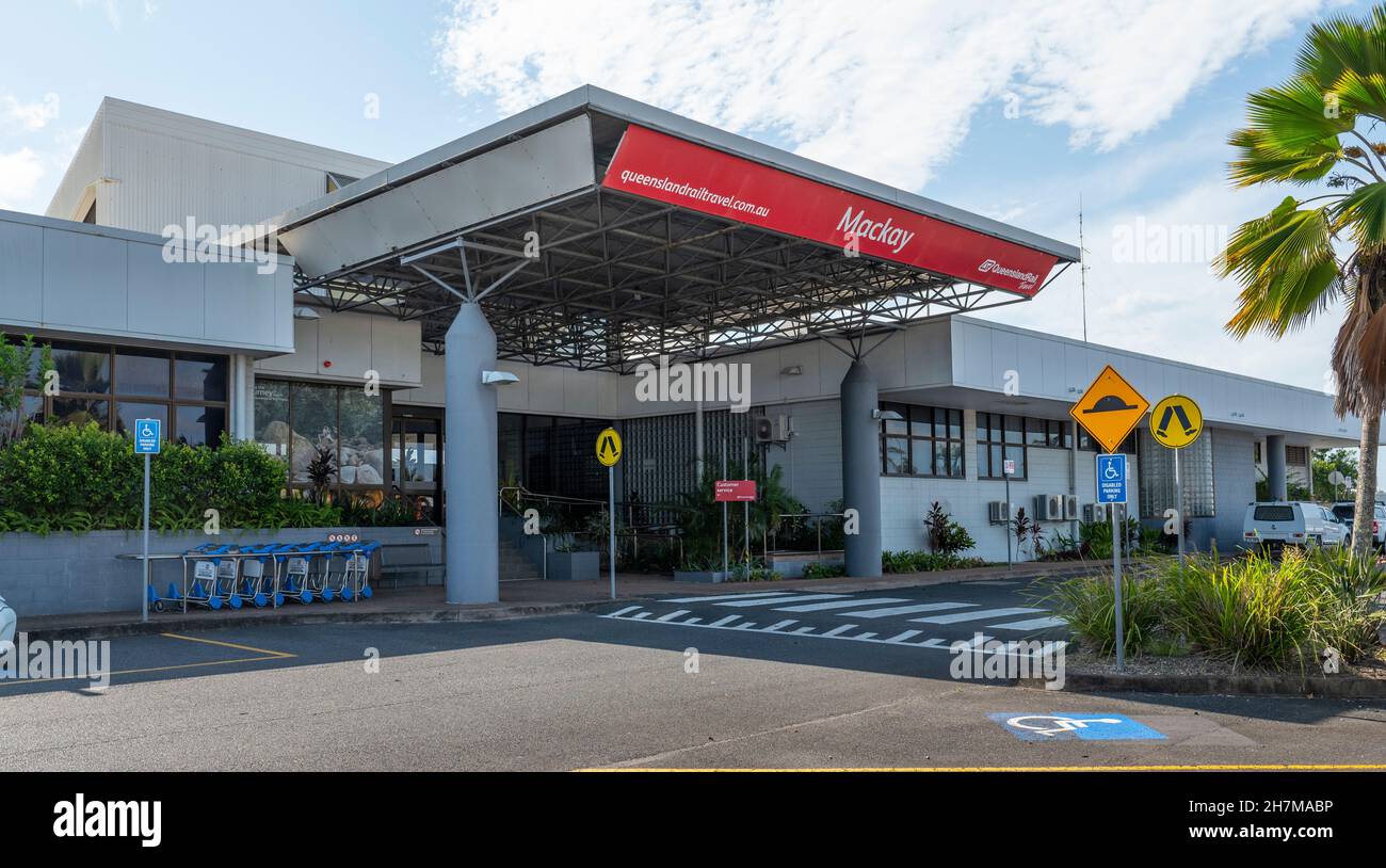 Mackay railway station is located on the North Coast line in Queensland ...