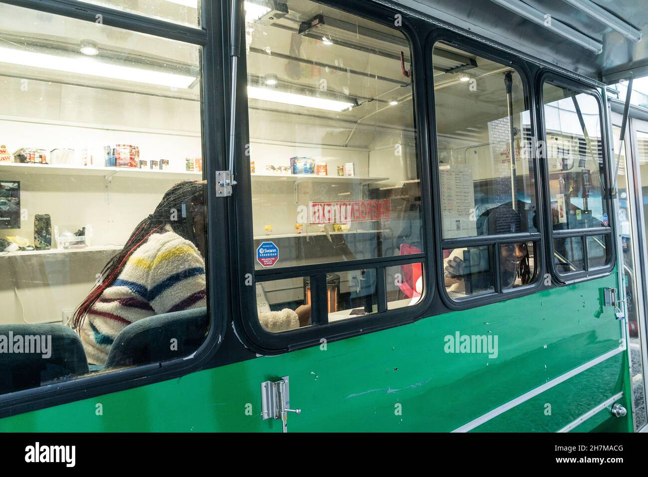 New York, USA. 23rd Nov, 2021. THC The green truck Uncle Budd as ...