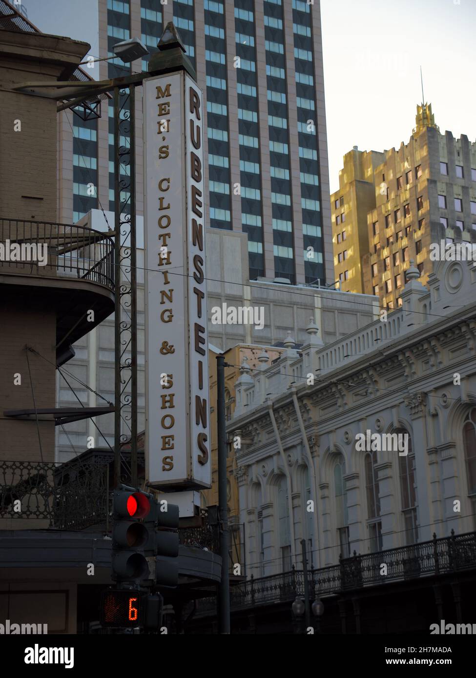 NEW ORLEA, UNITED STATES - Oct 26, 2021: A vertical shot of Rubenstein ...