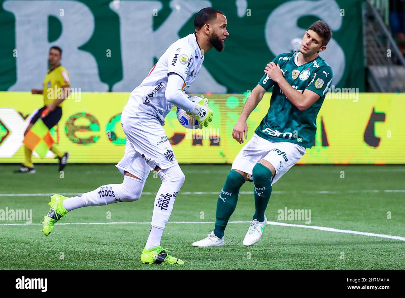 SP - Sao Paulo - 11/23/2021 - BRAZILIAN A 2021, PALMEIRAS X ATLETICO MG ...