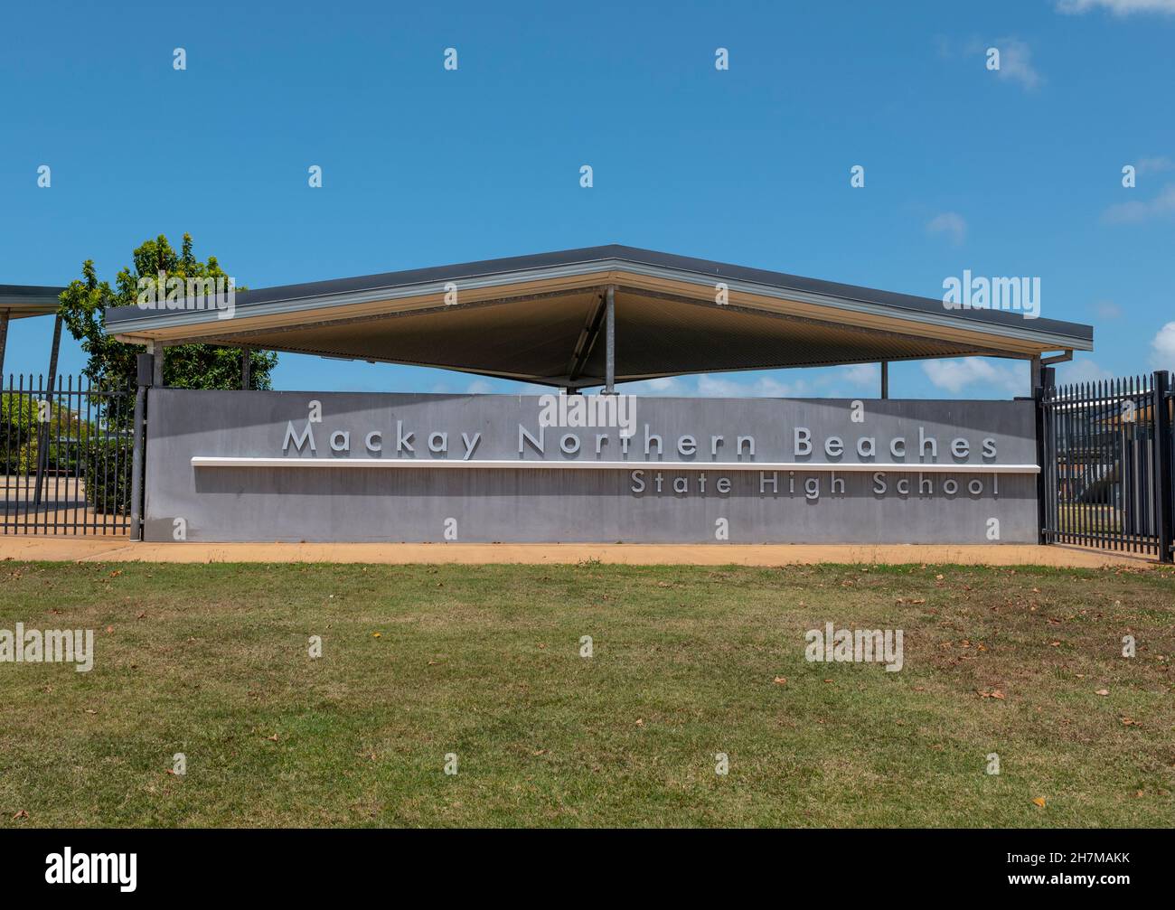 Mackay Northern Beaches State High School, opened 2013 Stock Photo - Alamy
