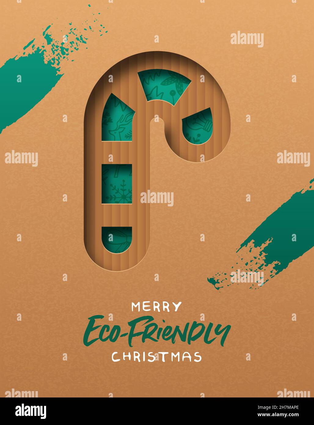 Origami candy cane Stock Vector Images - Alamy