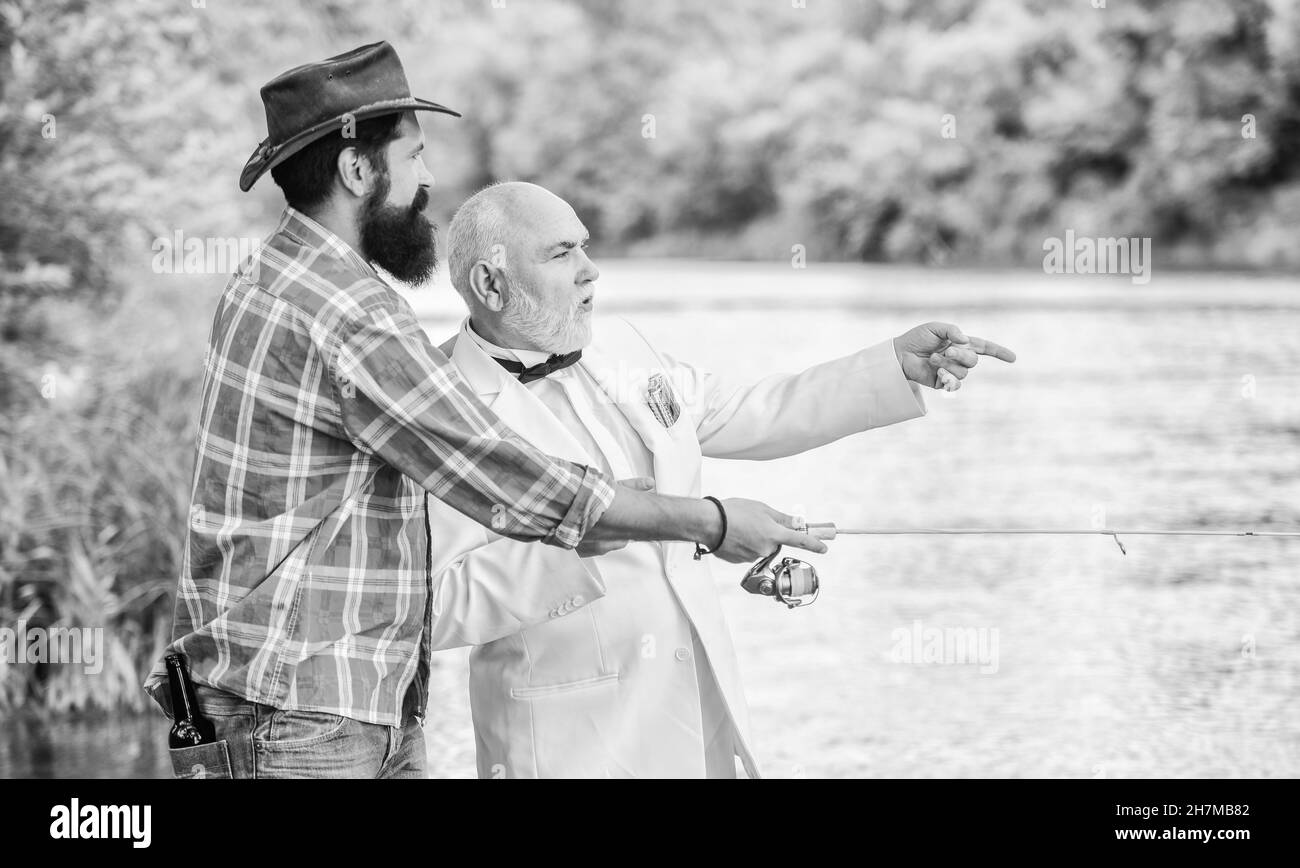 Learn to fish. Fish with companion who can offer help in emergency ...