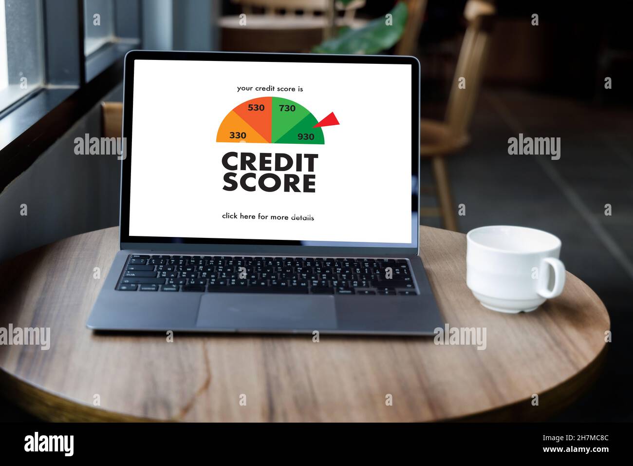 CREDIT SCORE (Businessman Checking Credit Score Online and Financial ...