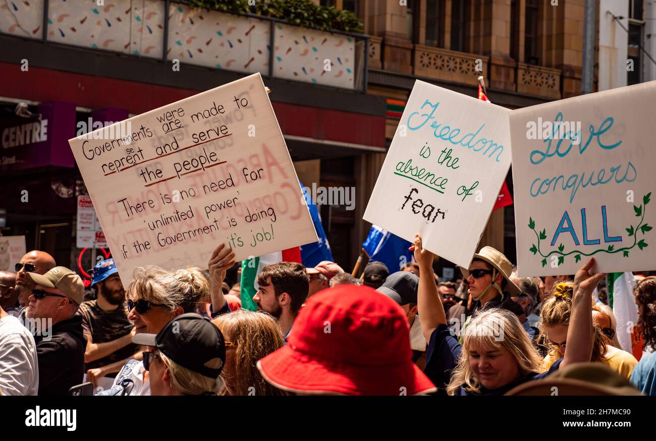 Political protest street people hi-res stock photography and images - Alamy
