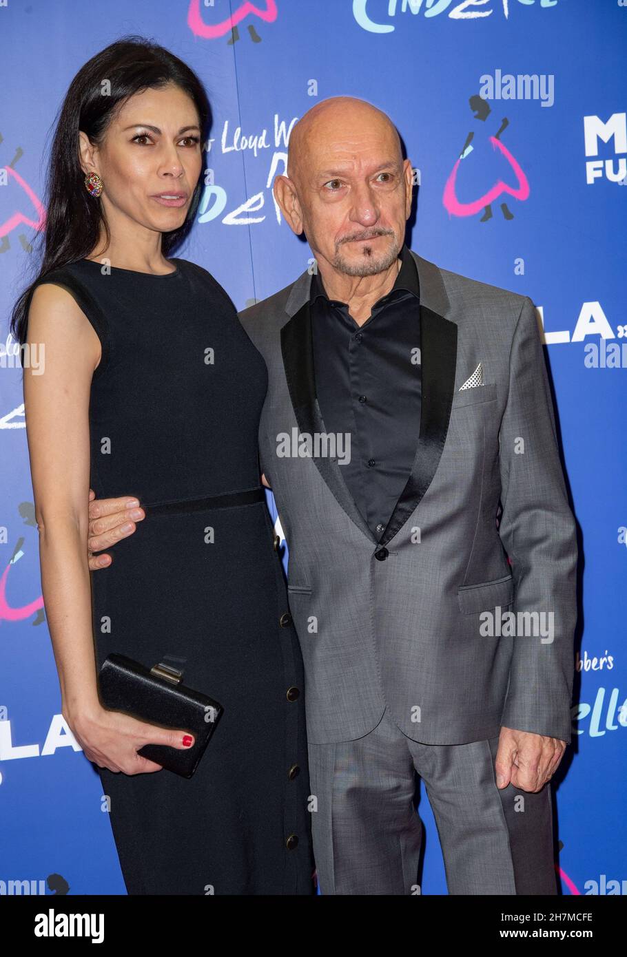 Daniela Lavender (L), and Ben Kingsley (R) attend the Gala performance ...