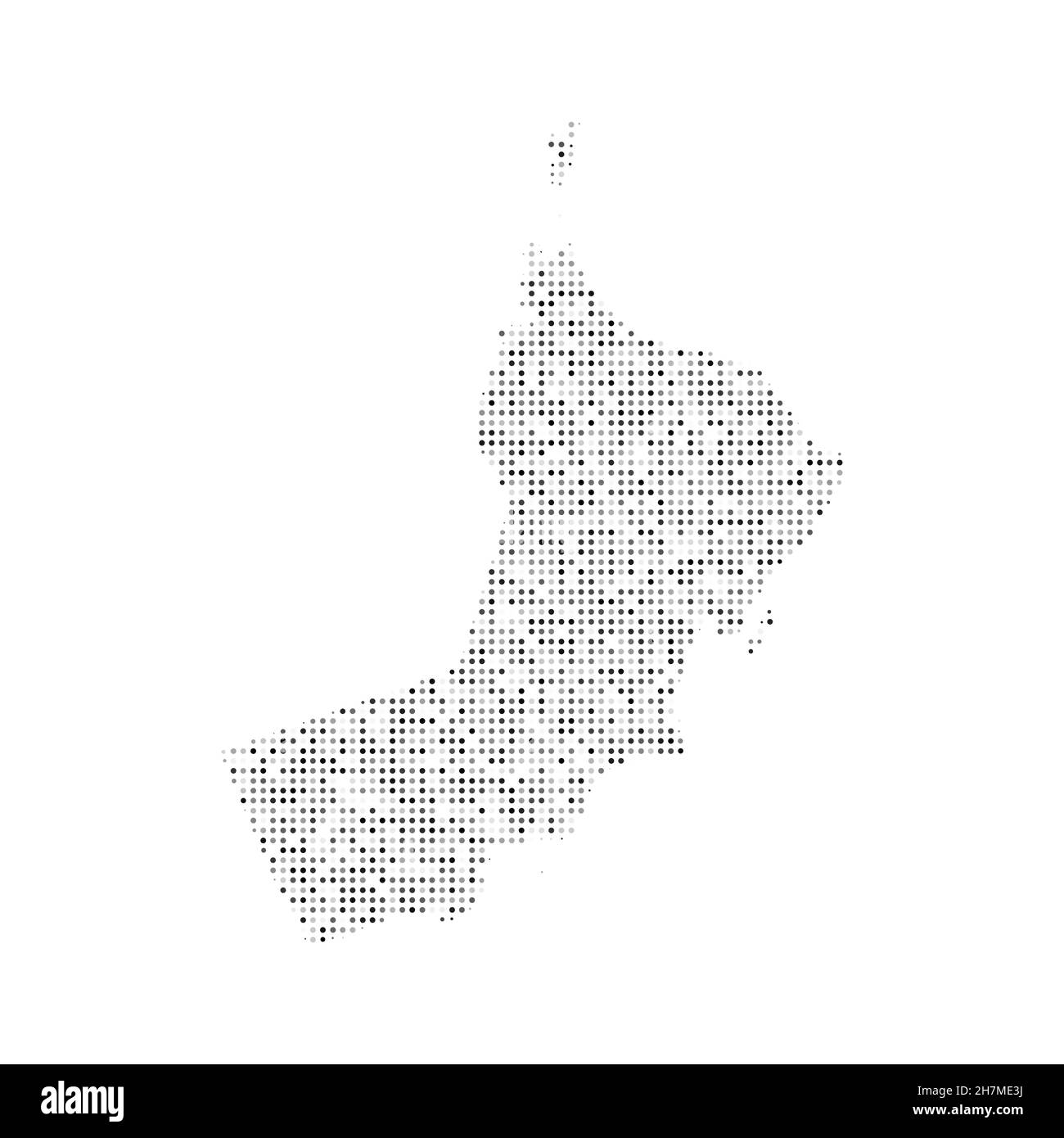 Map of oman hi-res stock photography and images - Alamy