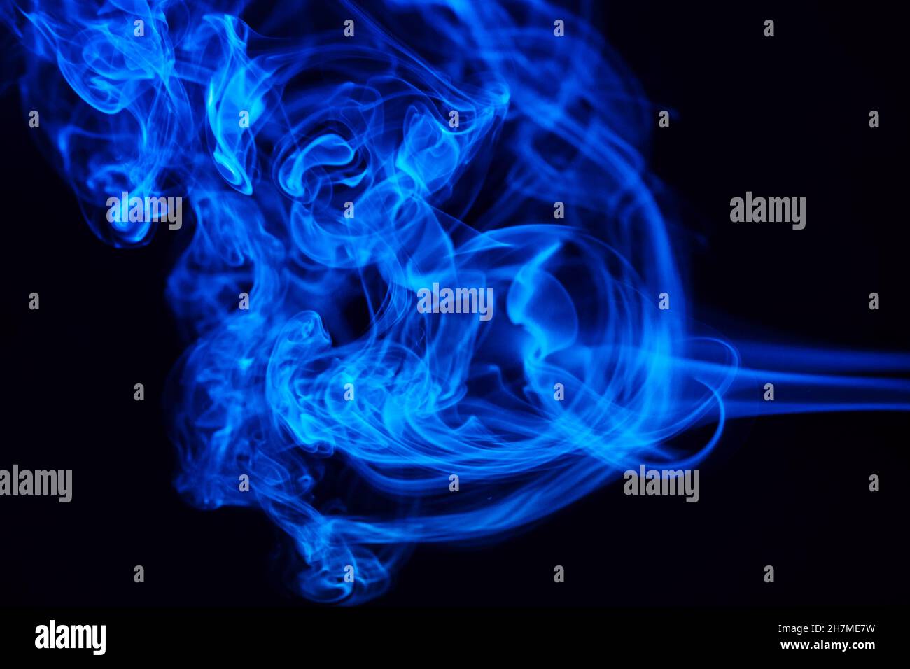 Abstract colored smoke hookah on dark background. Texture. Art Design ...