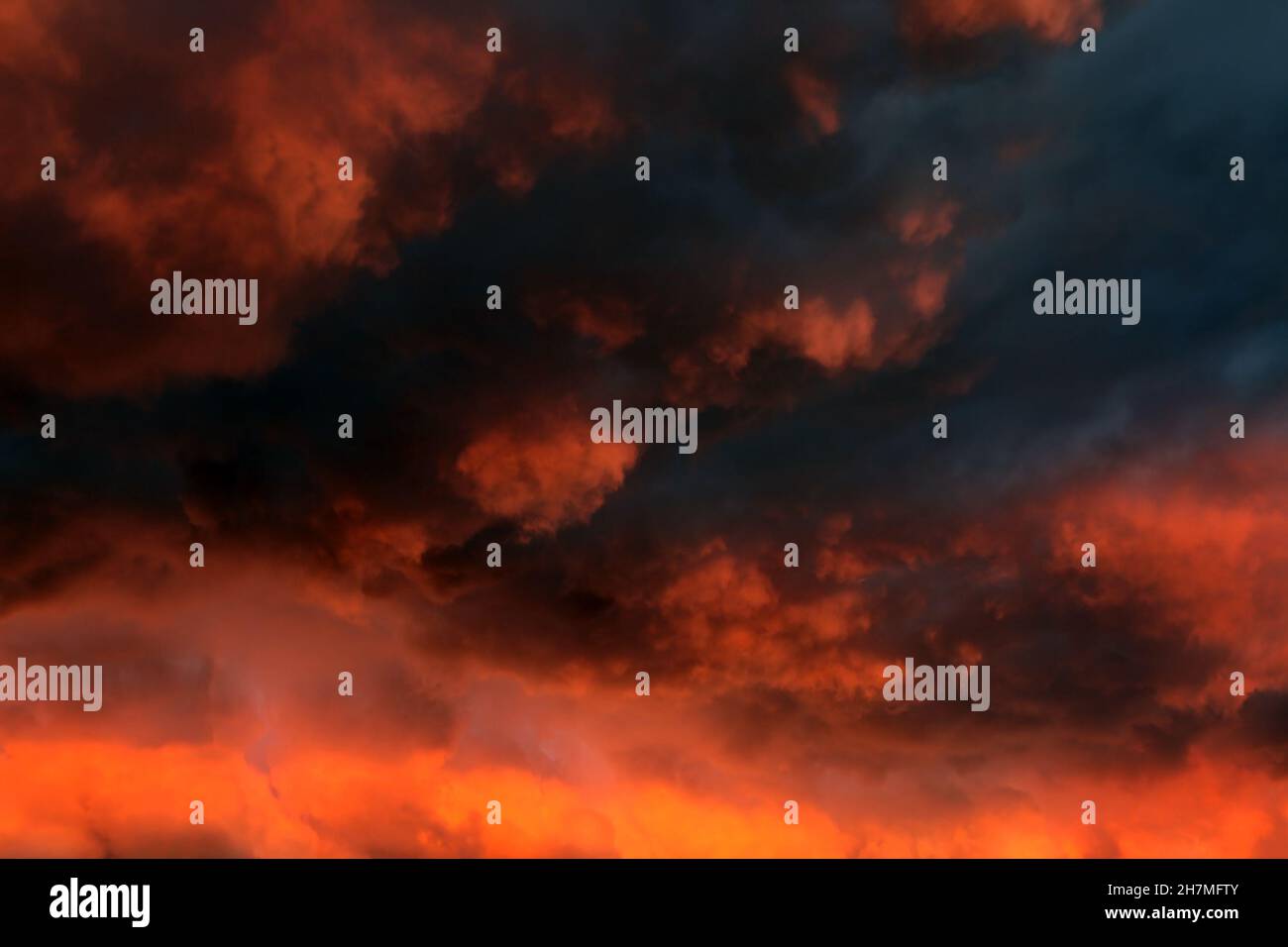 Natural Red Dramatic Clouds Area Background Stock Photo - Alamy