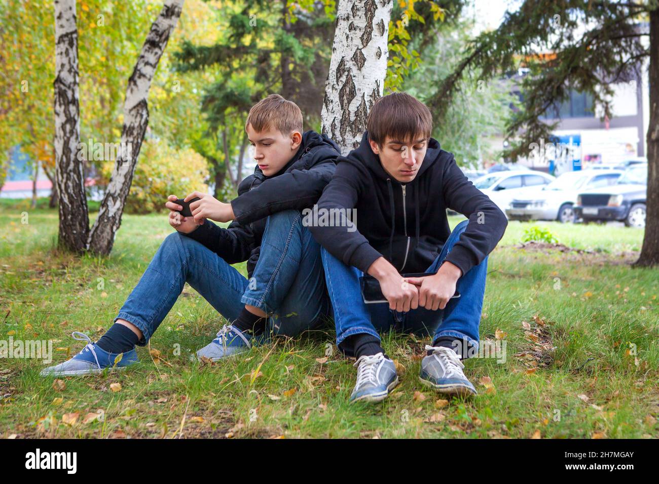 Boys in trouble hi-res stock photography and images - Alamy