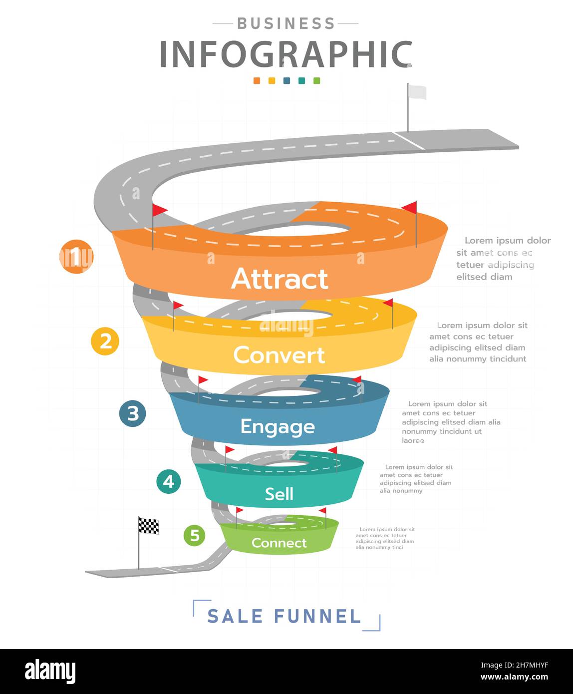 Sales Funnel Graphic