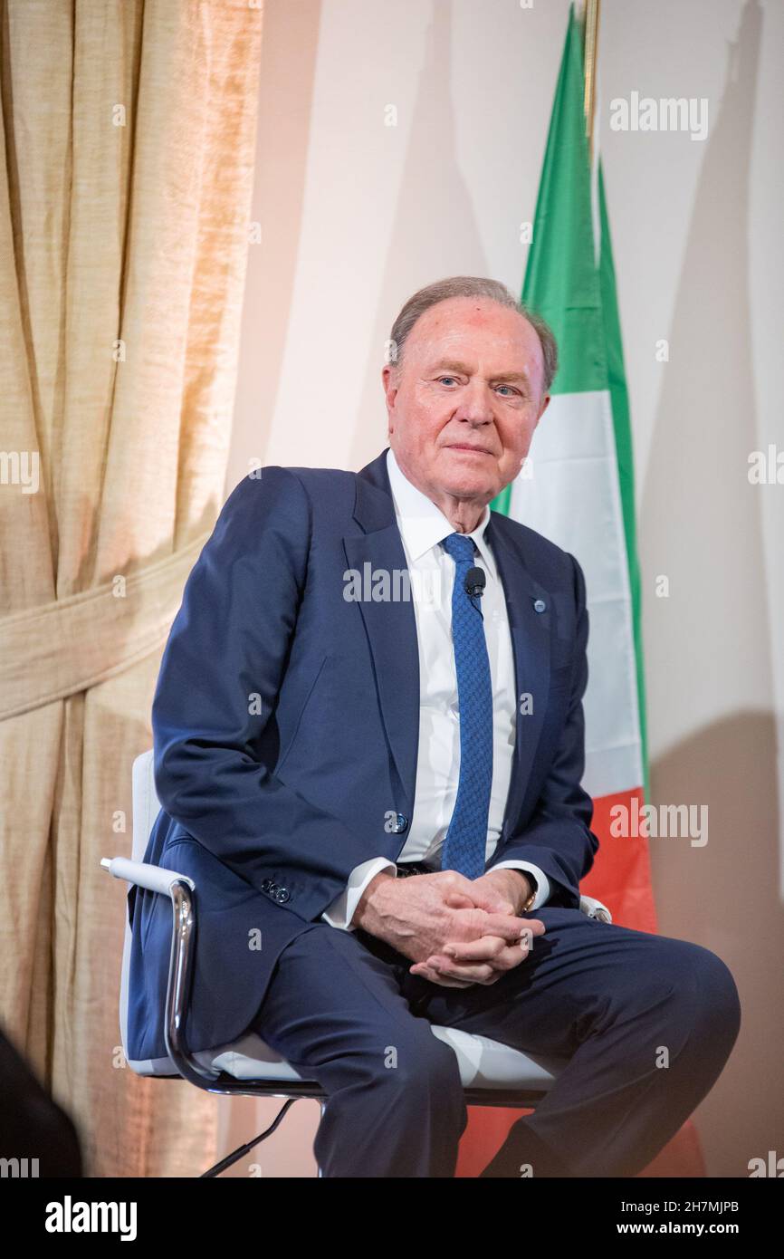 * NO WEB * NO DAILY * Rome, Inauguration of the new Banca Mediolanum ...