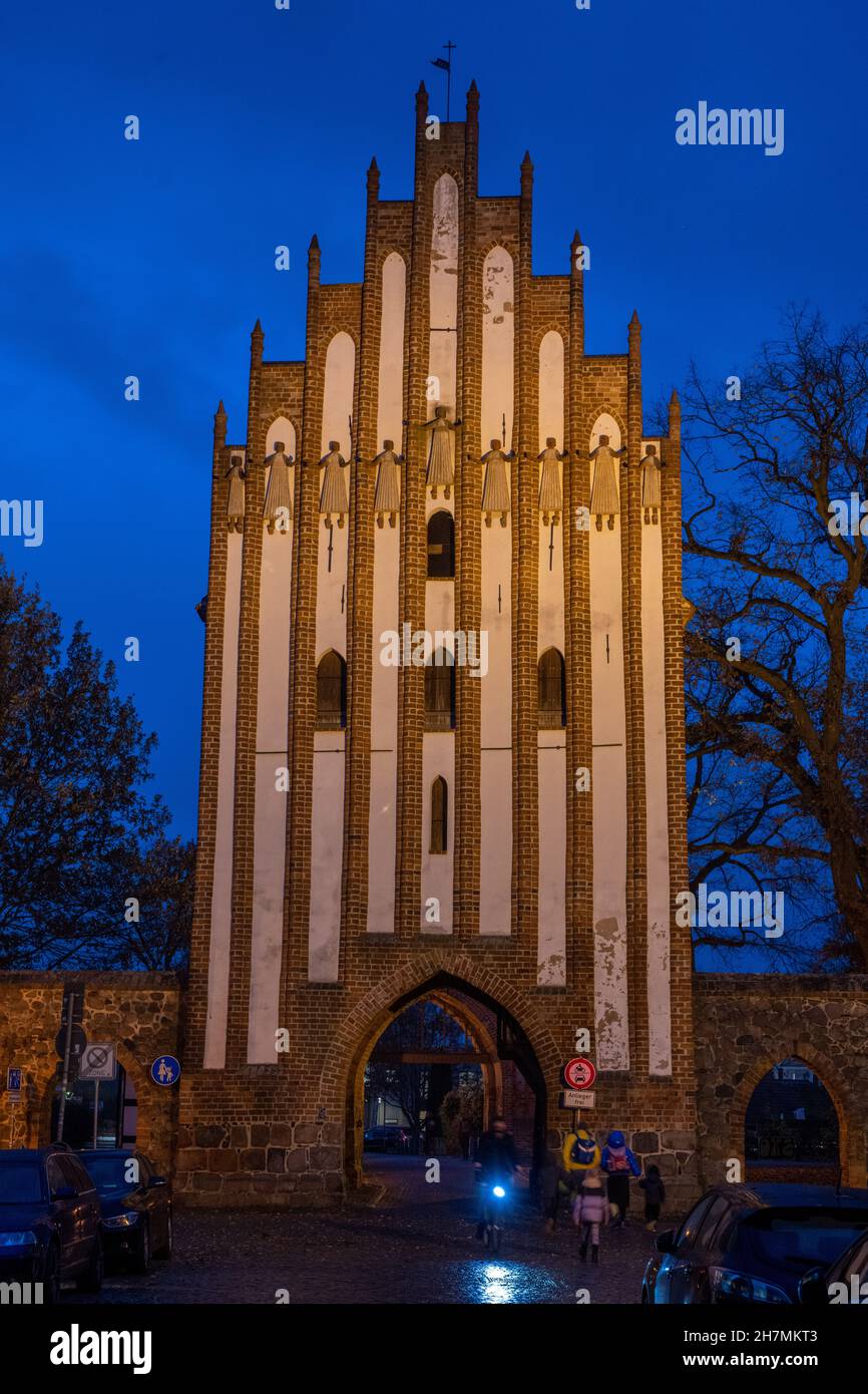 Neubrandenburg, Germany. 18th Nov, 2021. Built in North German brick ...