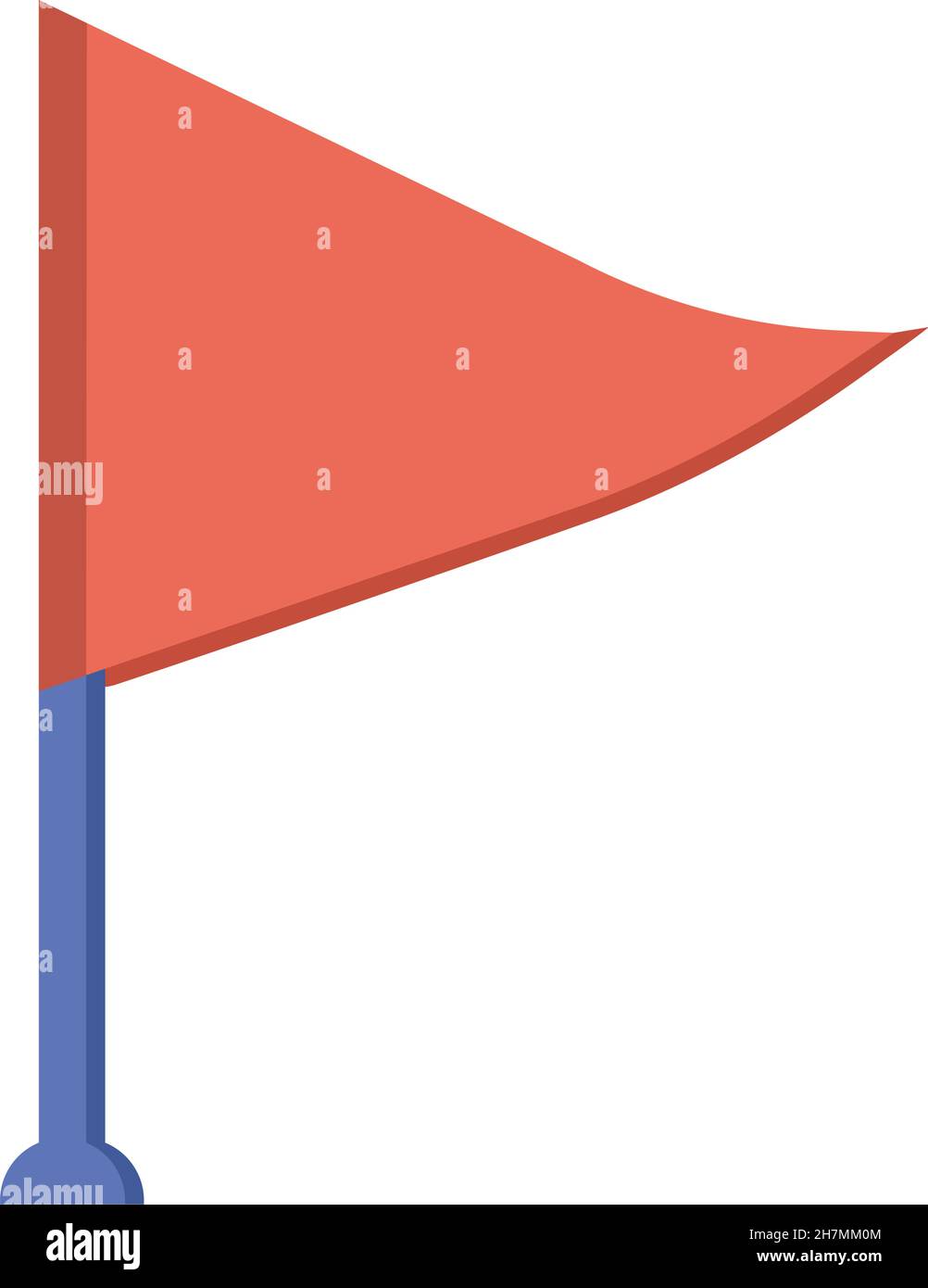 red flag illustration Stock Vector Image & Art - Alamy