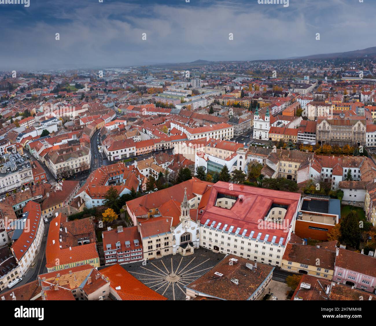 Sopron aerial hi-res stock photography and images - Alamy