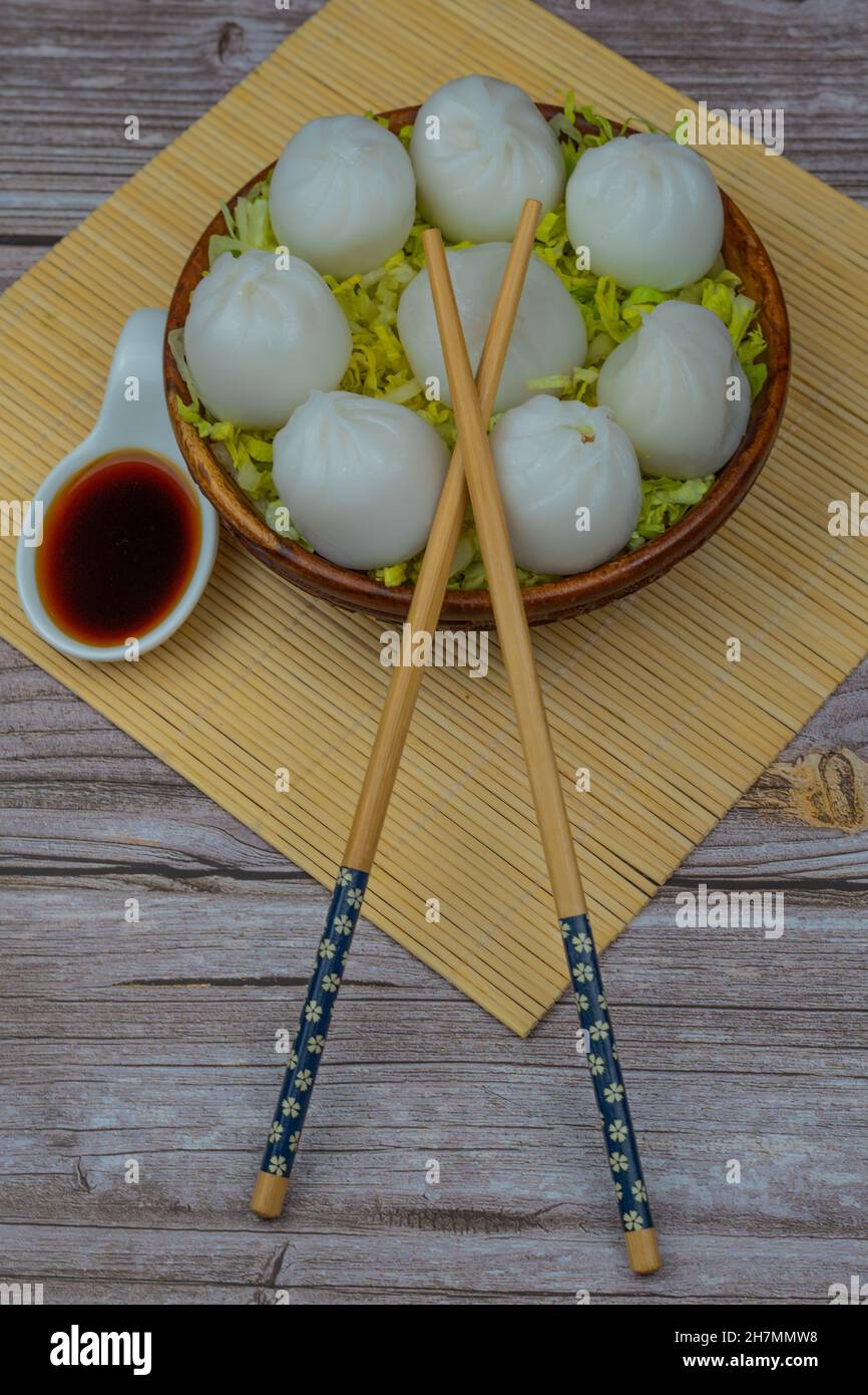 xiao long pao, a famous chinese dumpling Stock Photo - Alamy