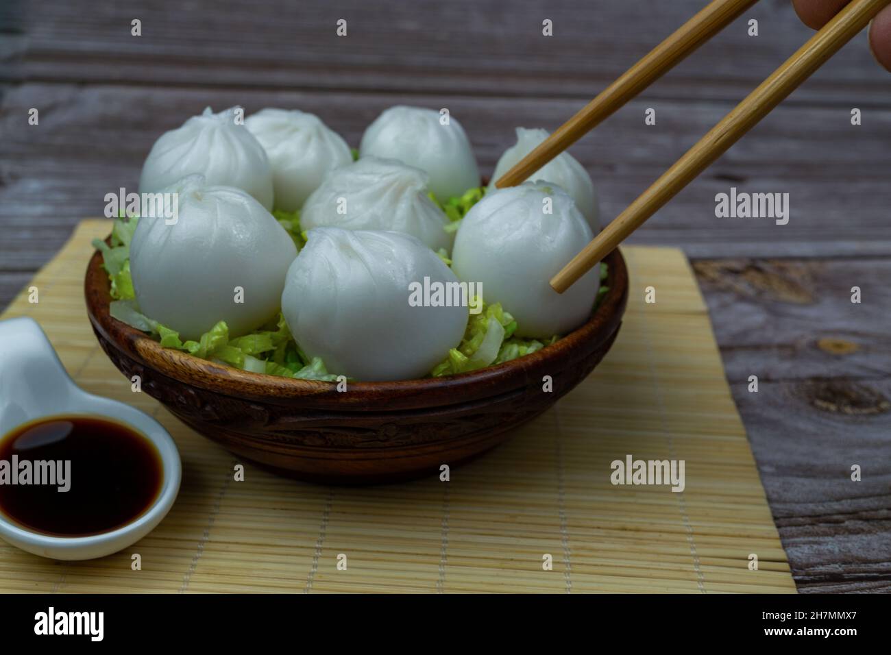 xiao long pao, a famous chinese dumpling Stock Photo - Alamy