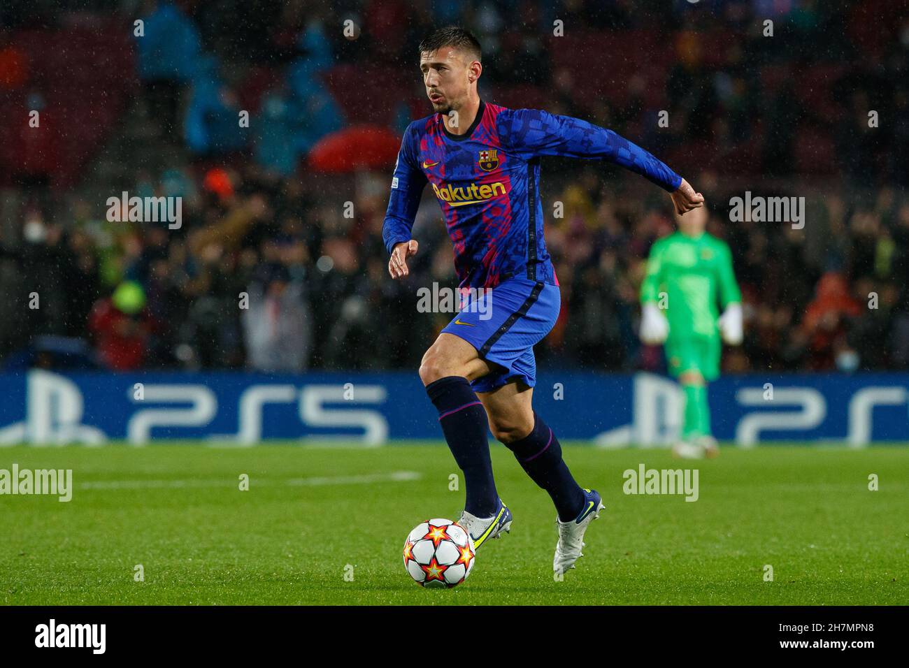 Barcelona, Spain. 23/11/2021, Clement Lenglet of FC Barcelona during ...