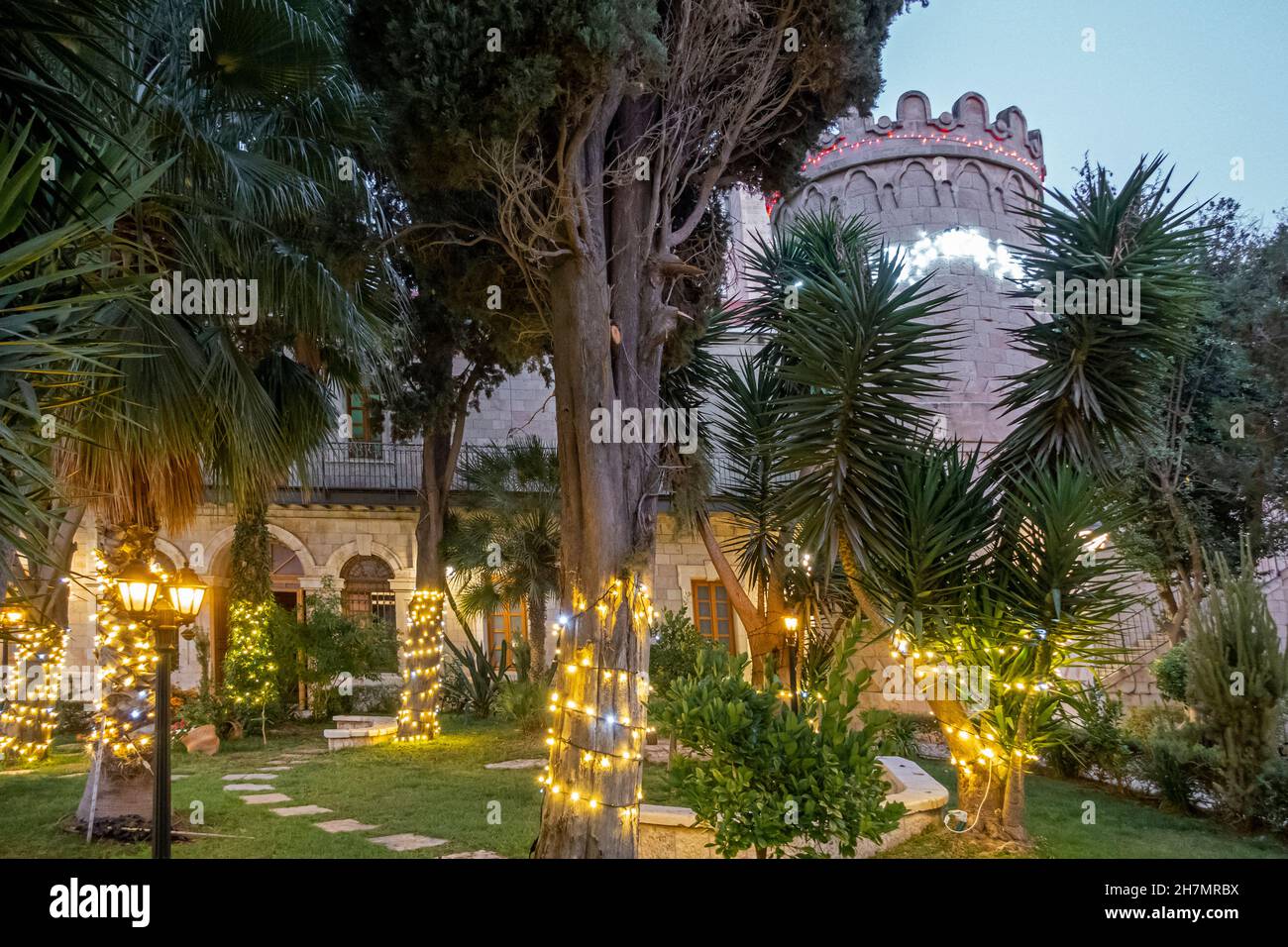 The inner courtyard of Sergei courtyard managed by the (Russian ...