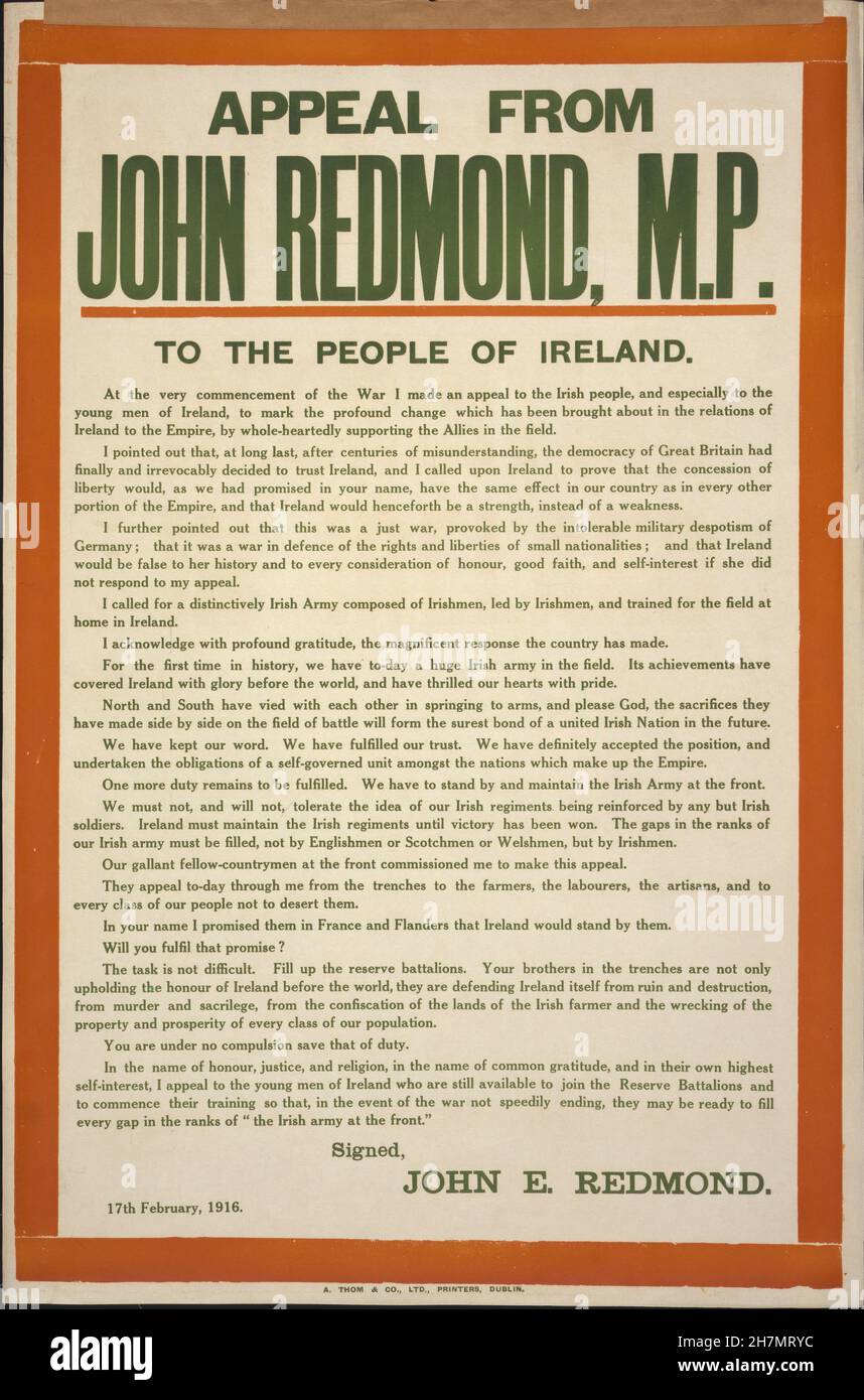 British World War One Propaganda - 34 Stock Photo - Alamy