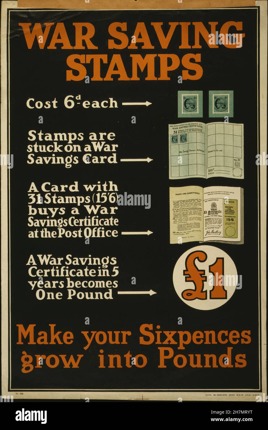 British World War One Propaganda - 50 Stock Photo - Alamy