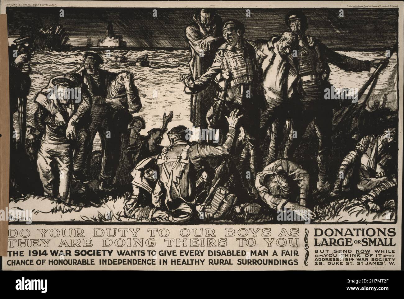 British World War One Propaganda - 64 Stock Photo - Alamy