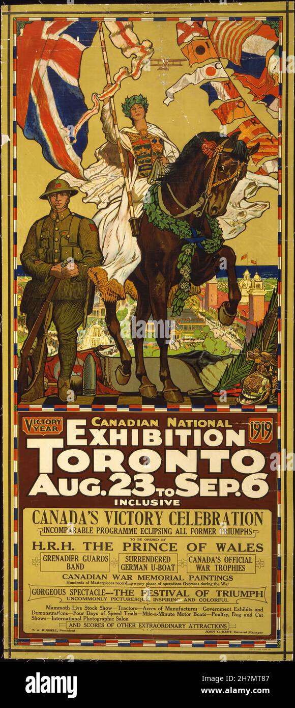 Canadian ww1 propaganda poster hi-res stock photography and images - Alamy