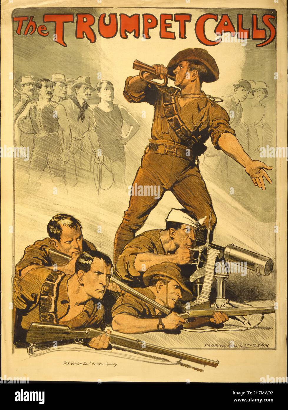 Australian ww1 propaganda poster hi-res stock photography and images ...