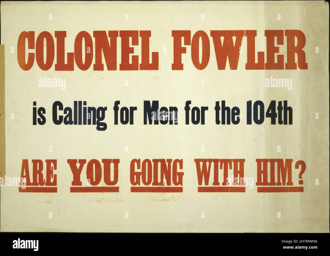 Enlist Poster - Canadian World War One Propaganda - 1914-1918 - 14 ...