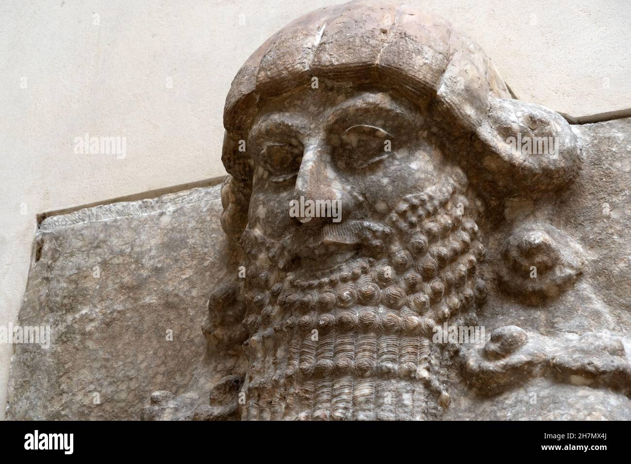 Ancient Babylonia and Assyria sculpture from Mesopotamia Stock Photo ...