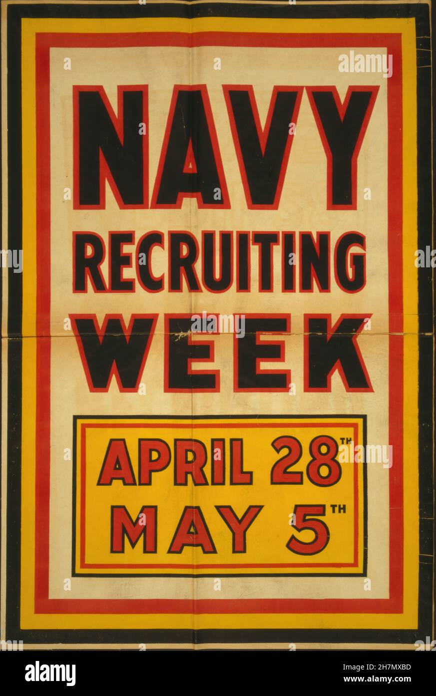 Enlist Poster - U.S World War One Propaganda - 205 Stock Photo - Alamy