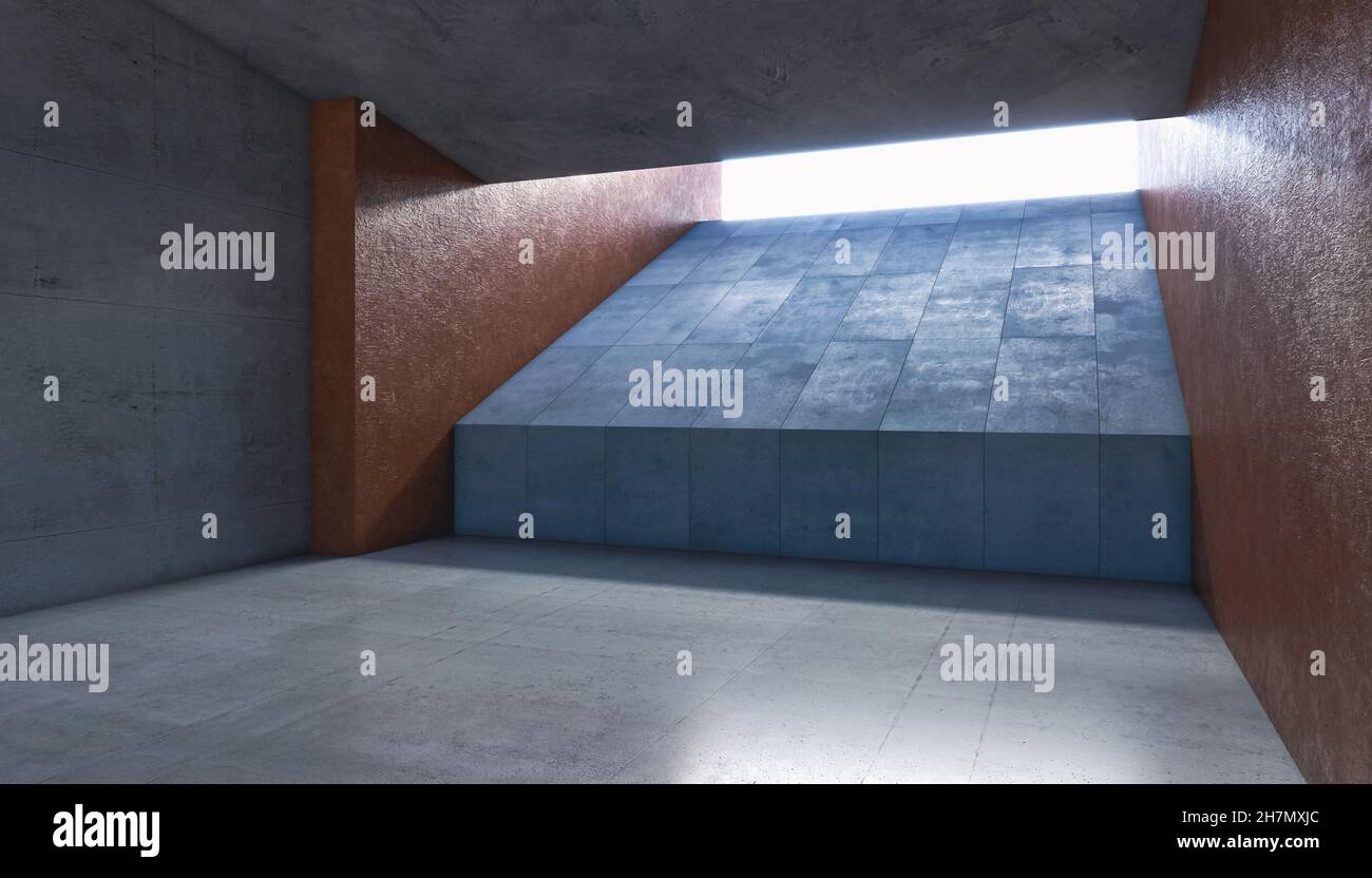 abstract modern concrete texture. 3d render Stock Photo - Alamy