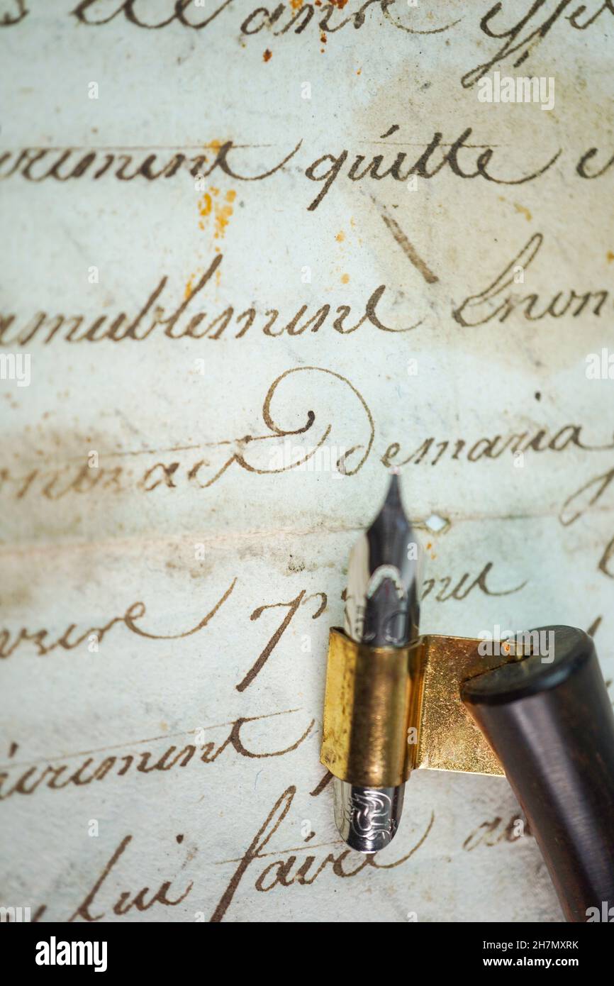 Cursive band hi-res stock photography and images - Alamy