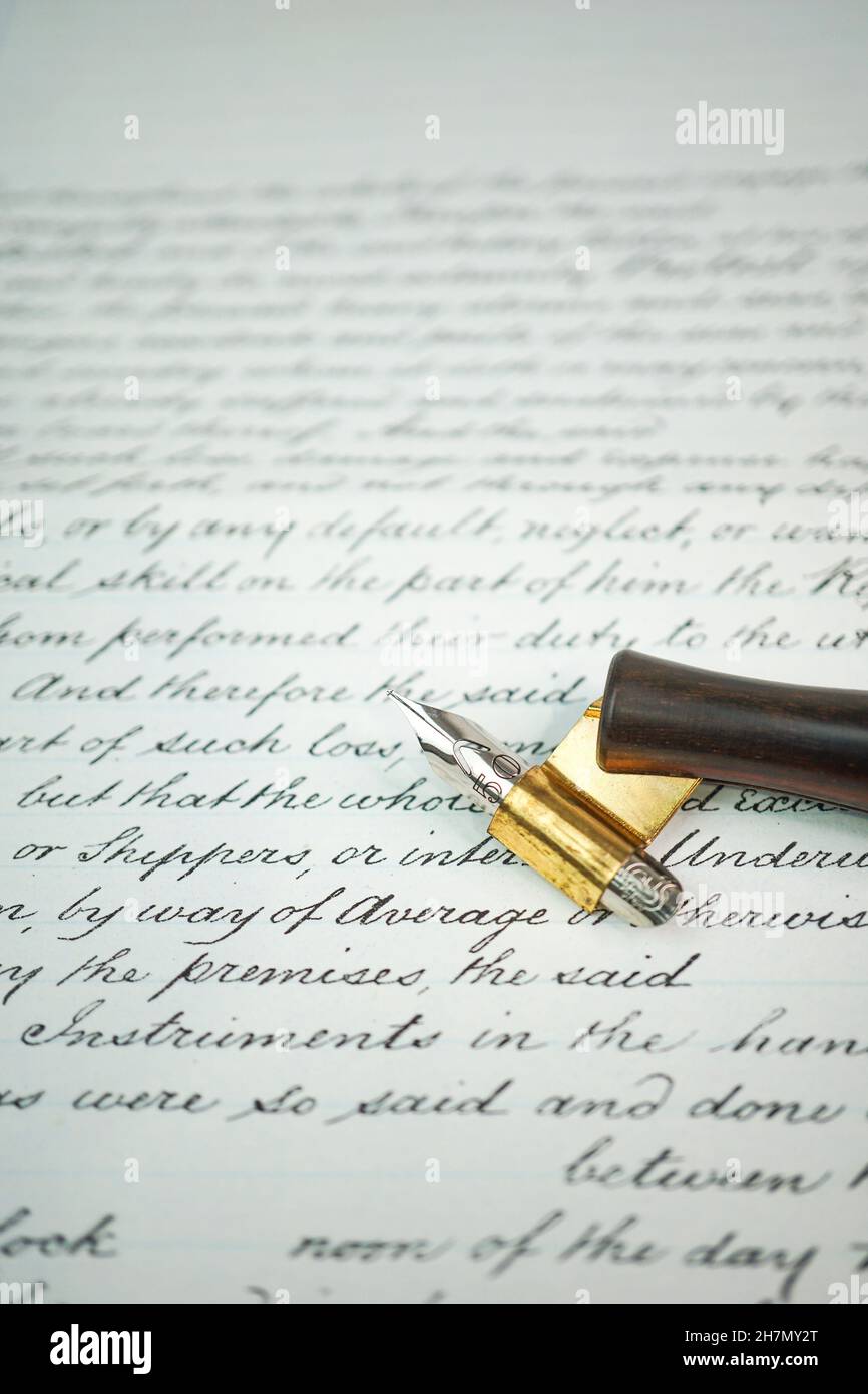 Penmanship Styles Samples