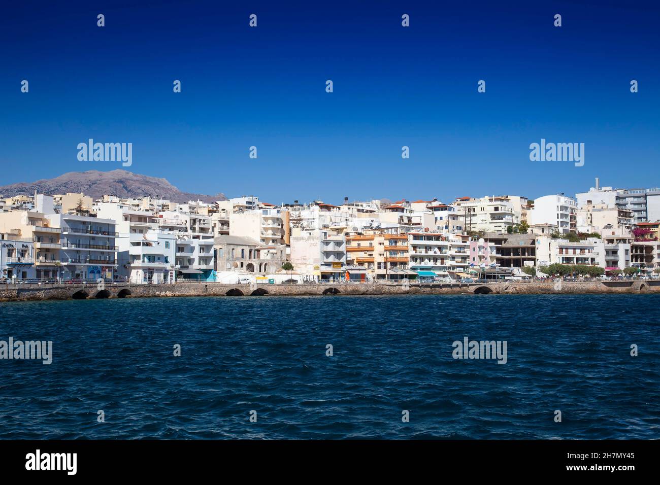 Lerapetra, beach, Crete, Greece Stock Photo - Alamy