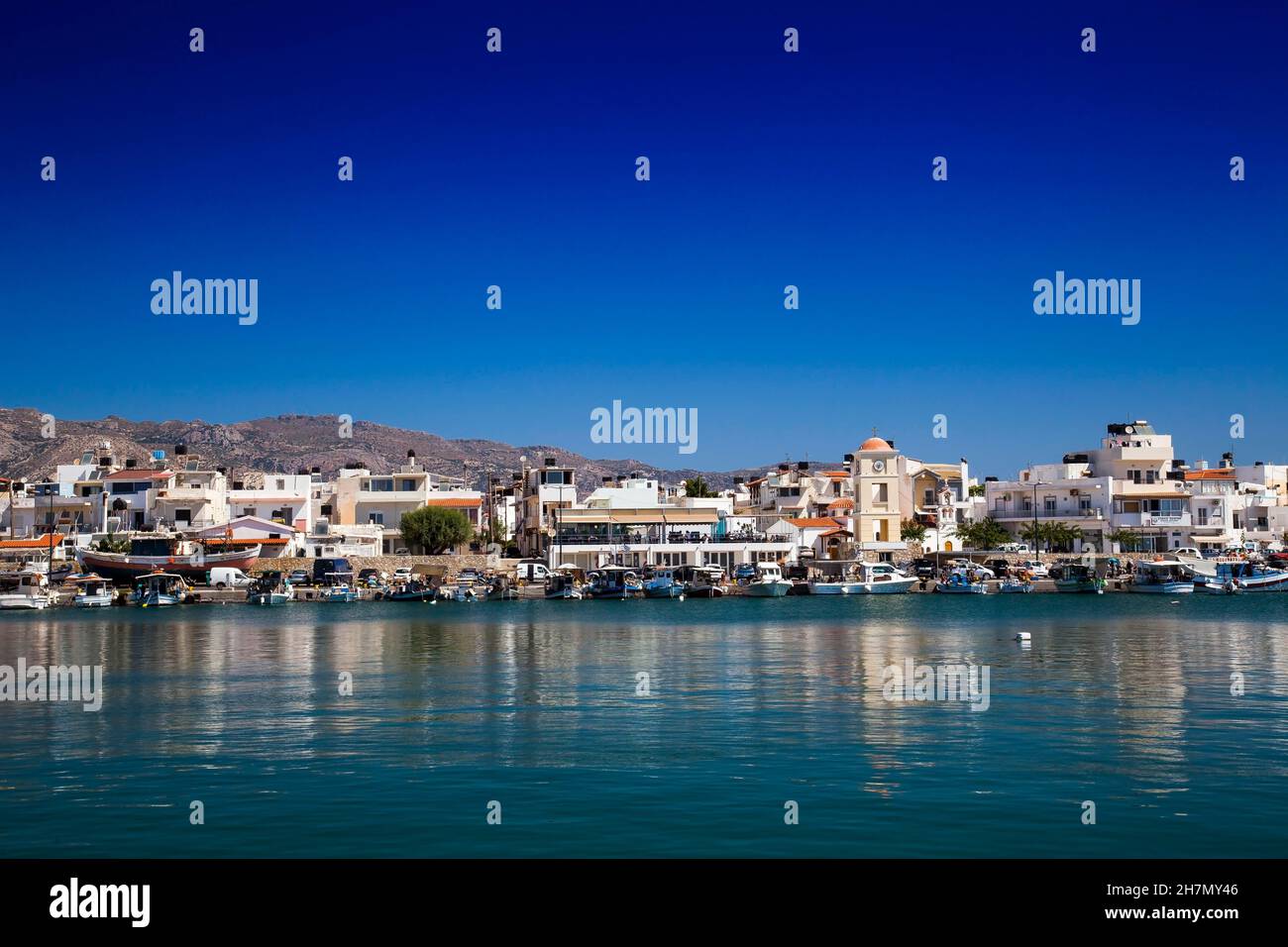 Lerapetra, beach, Crete, Greece Stock Photo - Alamy