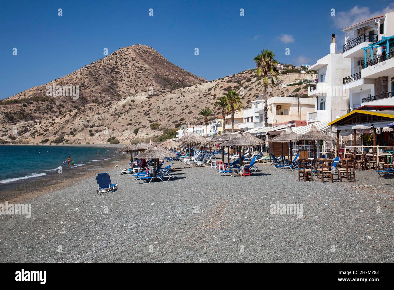 Myrtos beach crete hi-res stock photography and images - Alamy