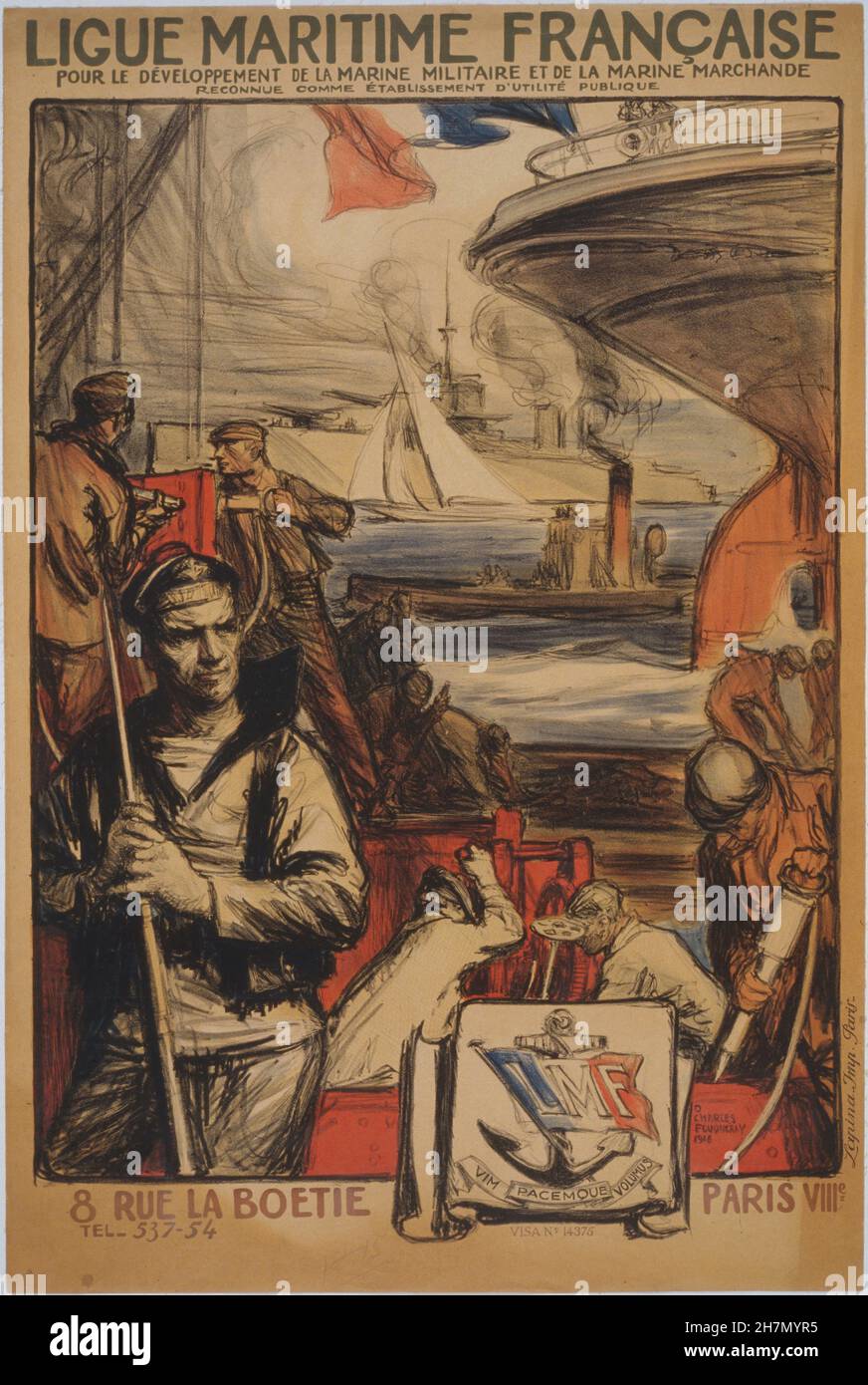 French World War One Propaganda - 61 Stock Photo - Alamy