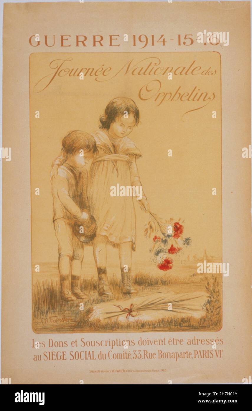 French World War One Propaganda - 72 Stock Photo - Alamy