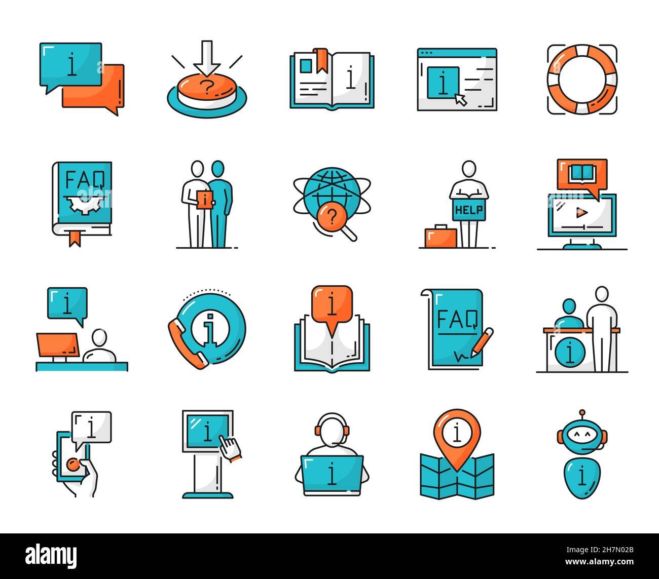 Information and instruction, guide and help, privacy policy and manual ...