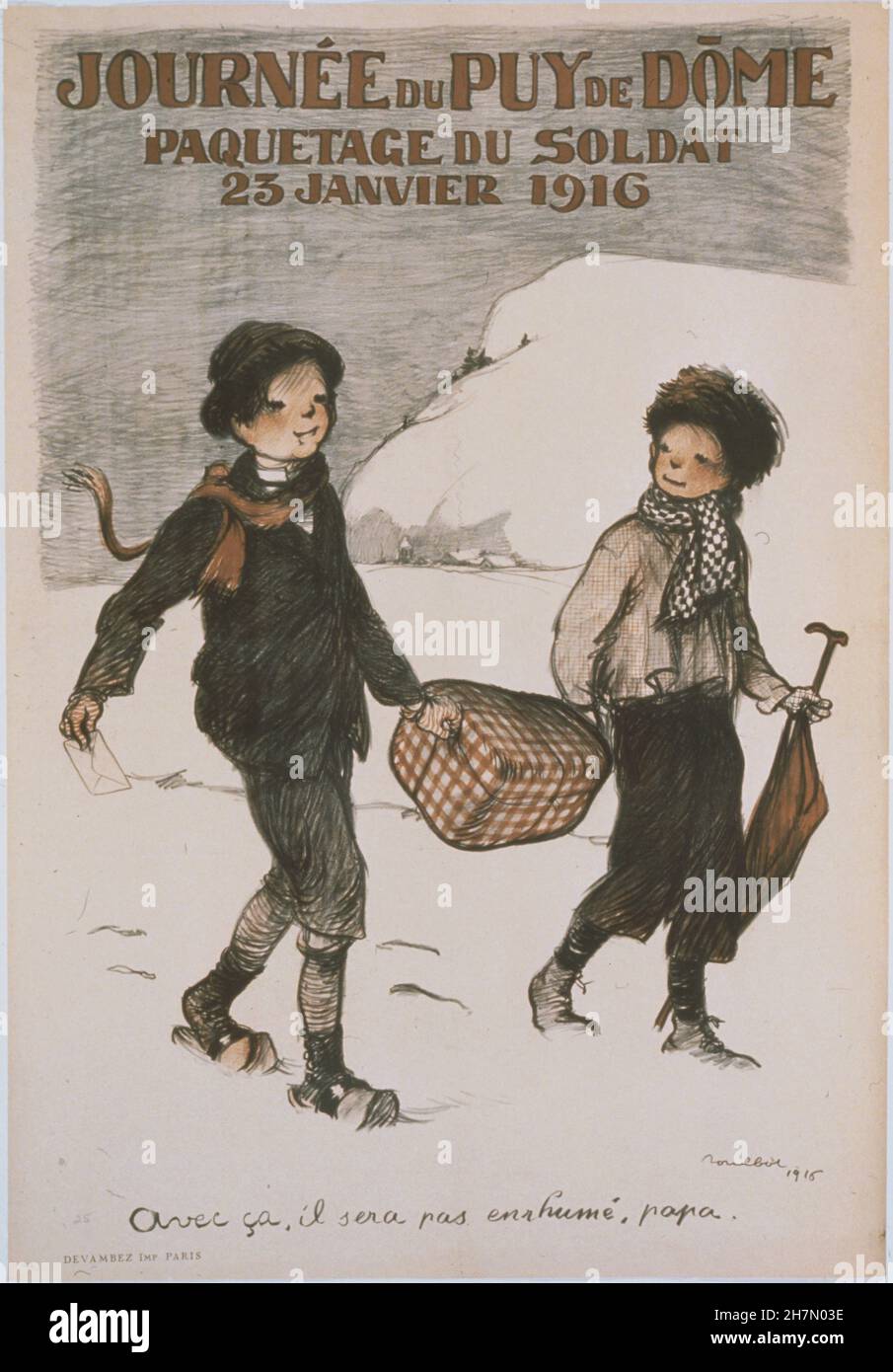 French World War One Propaganda - 79 Stock Photo - Alamy