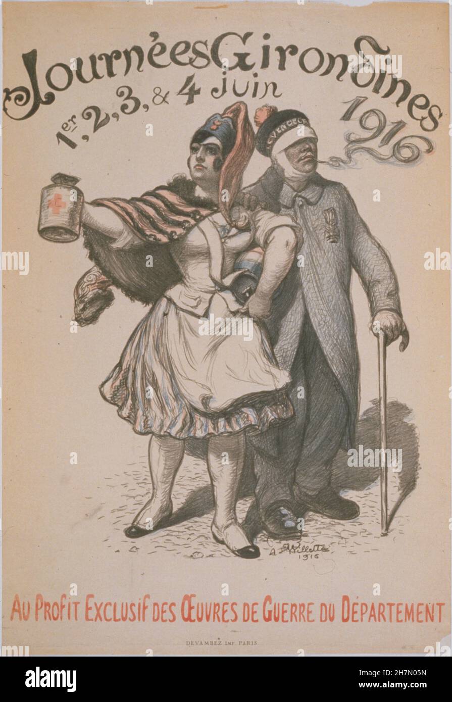 French World War One Propaganda - 86 Stock Photo - Alamy